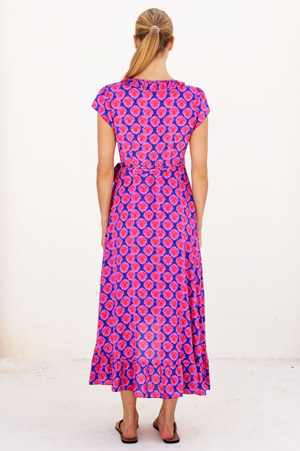 Aspiga Sustainable Womens Demi Wrap Dress Summer Holiday EcoVero ...