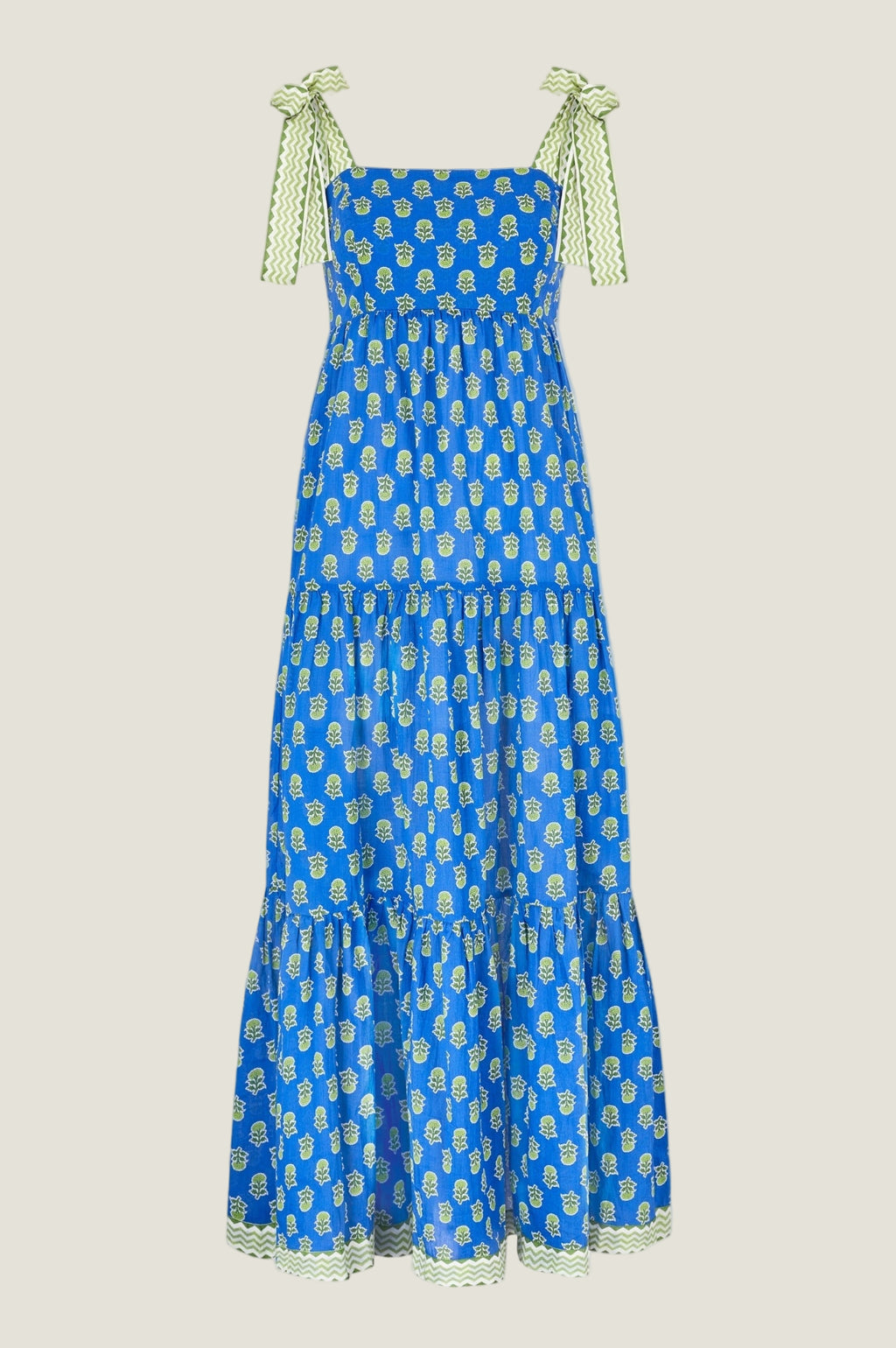 Aspiga Ladies Sustainable Tabitha Printed Cotton Maxi Strap Dress ...