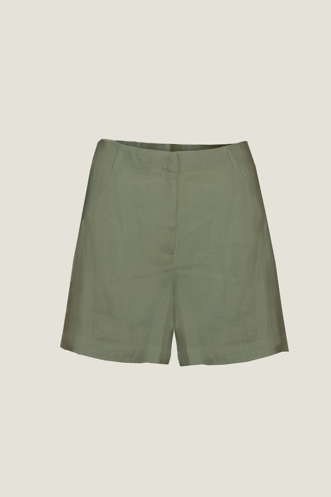 Aspiga Ladies Sustainable Alexandra Short Shorts Premium Linen | Khaki ...